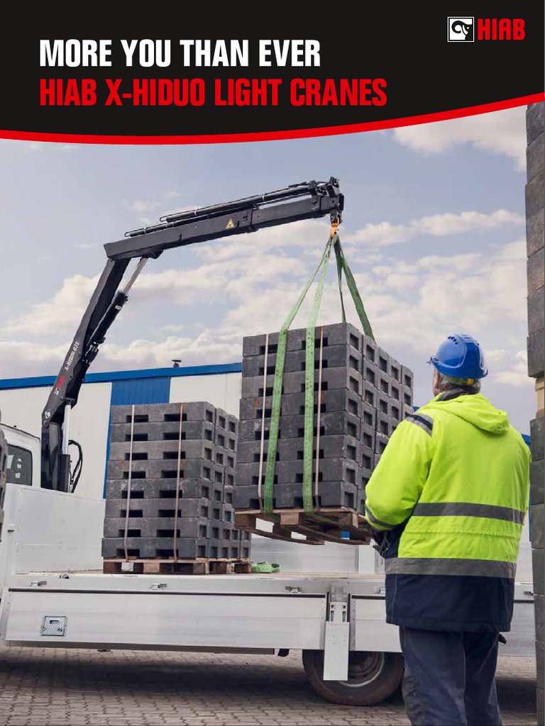 Hiab X-Hiduo Light Cranes: More You Than Ever | PDF | Crane (Machine ...