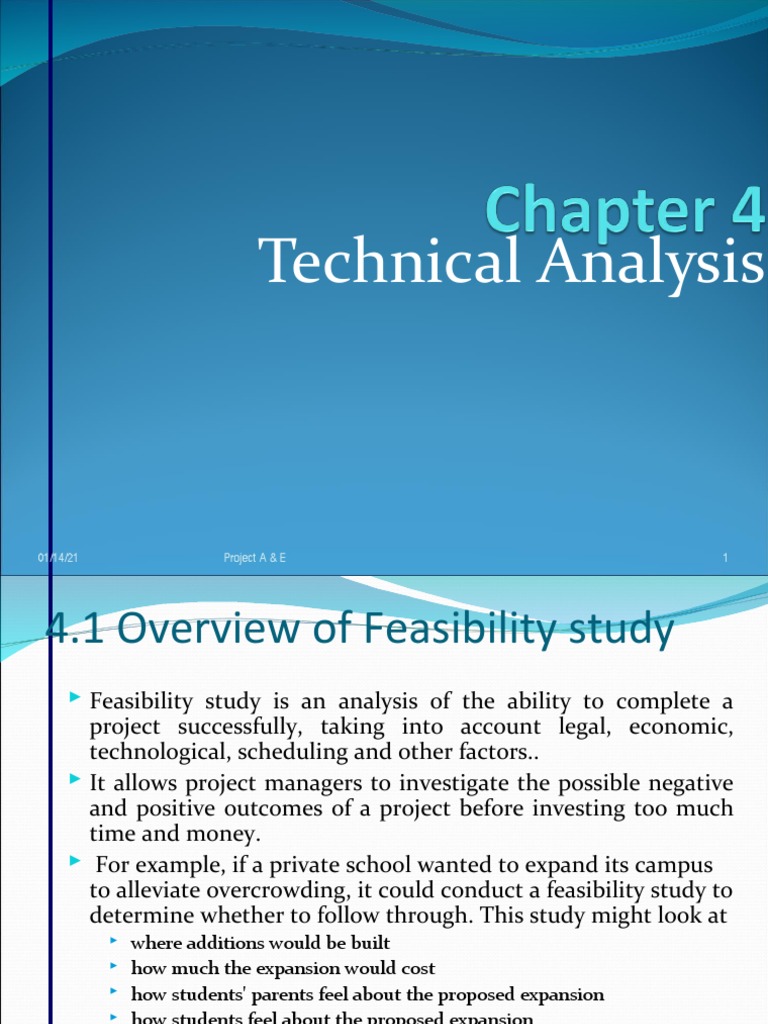 Project Technical Analysis | PDF | Forecasting | Feasibility Study