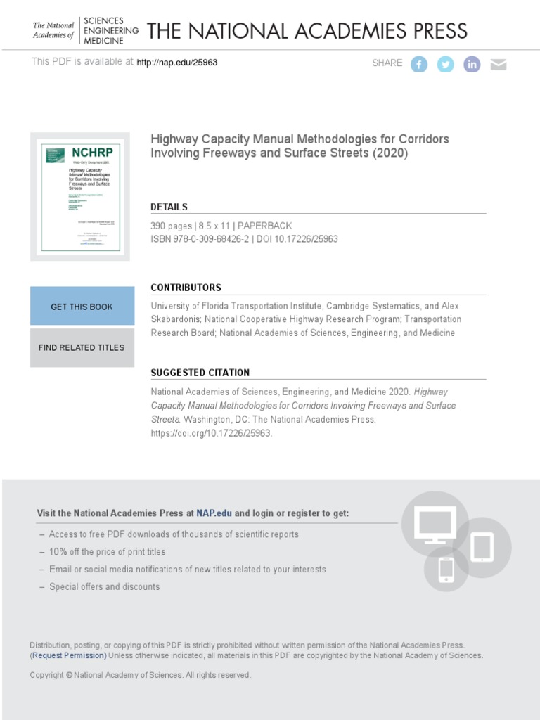 HCM 2020 PDF | PDF | Interchange (Road) | Controlled Access Highway