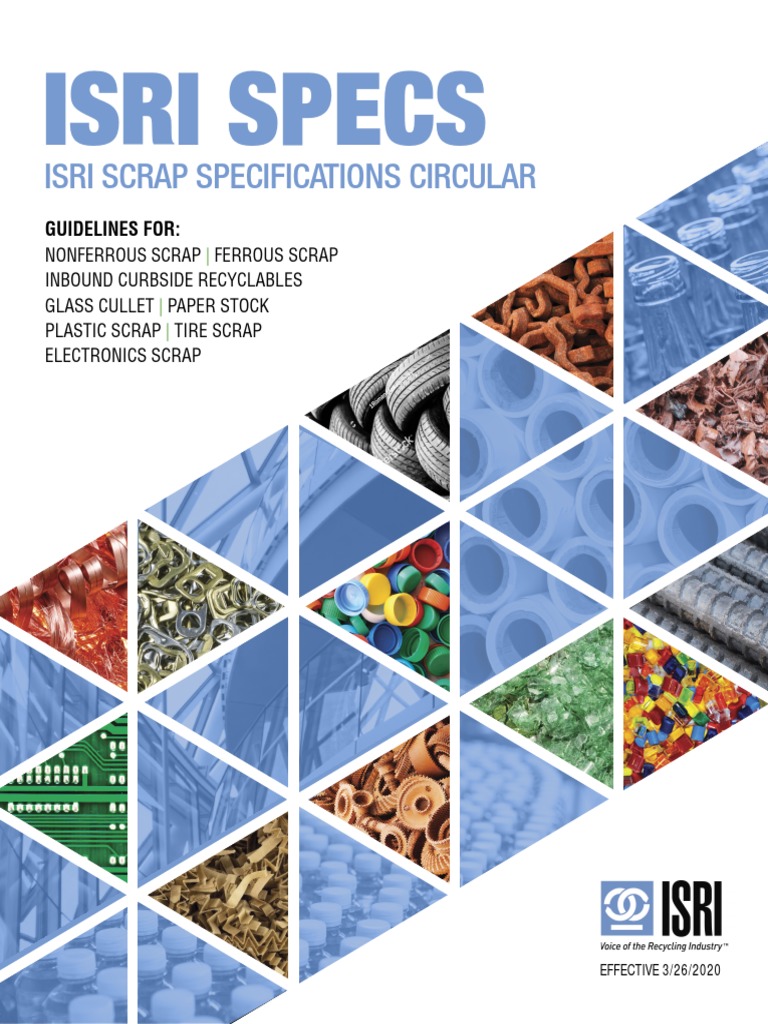 2020 ISRI Scrap Specificiations Circular | PDF | Scrap | Brass