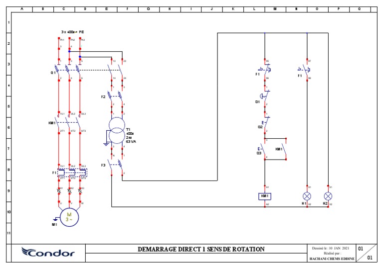 Demarrage Direct 1 Sens De Rotation Pdf