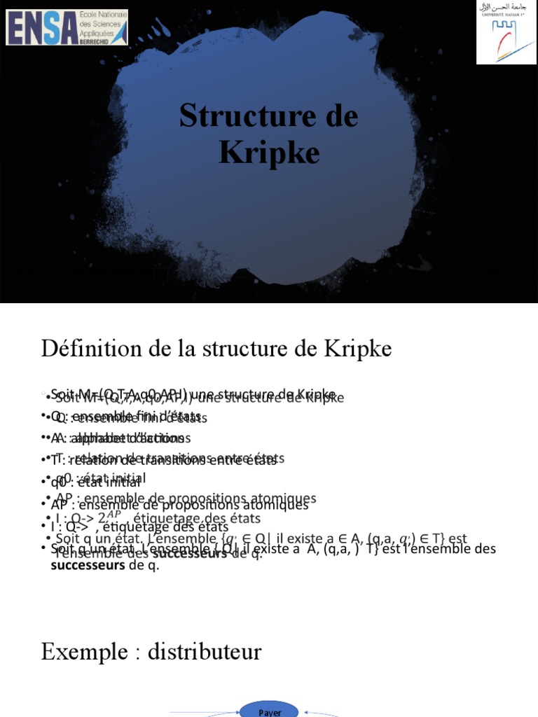Structure de Kripke | PDF
