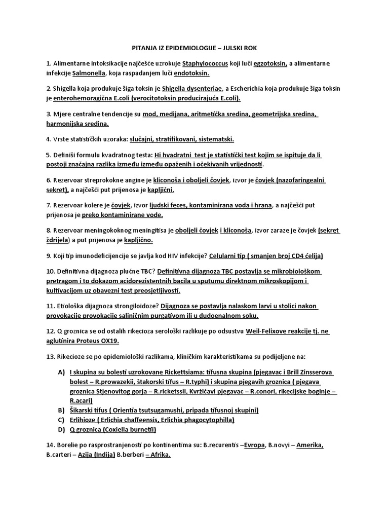 Epidemiologija JDJDJDJD | PDF