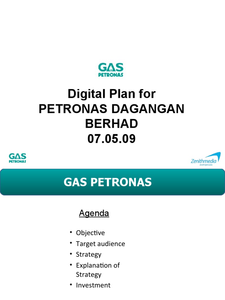 Digital Plan For Petronas Dagangan Berhad 07.05.09 | Download Free PDF ...