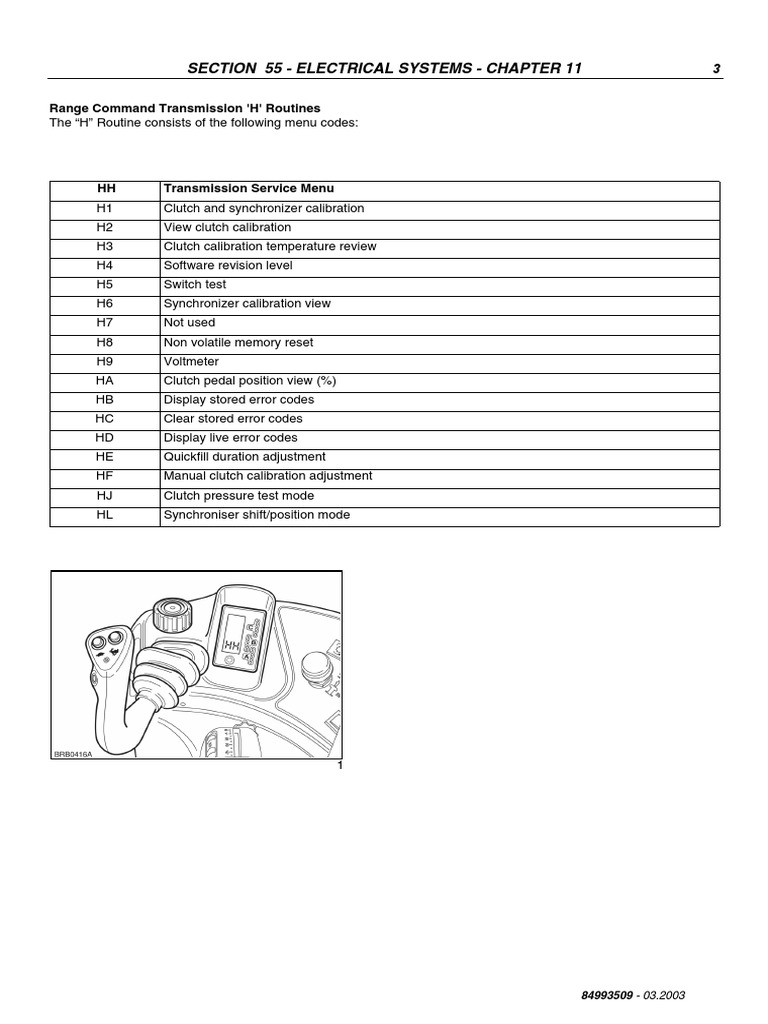 Section 55 Electrical System Diagnostic H Routines Part1 | PDF | Manual ...