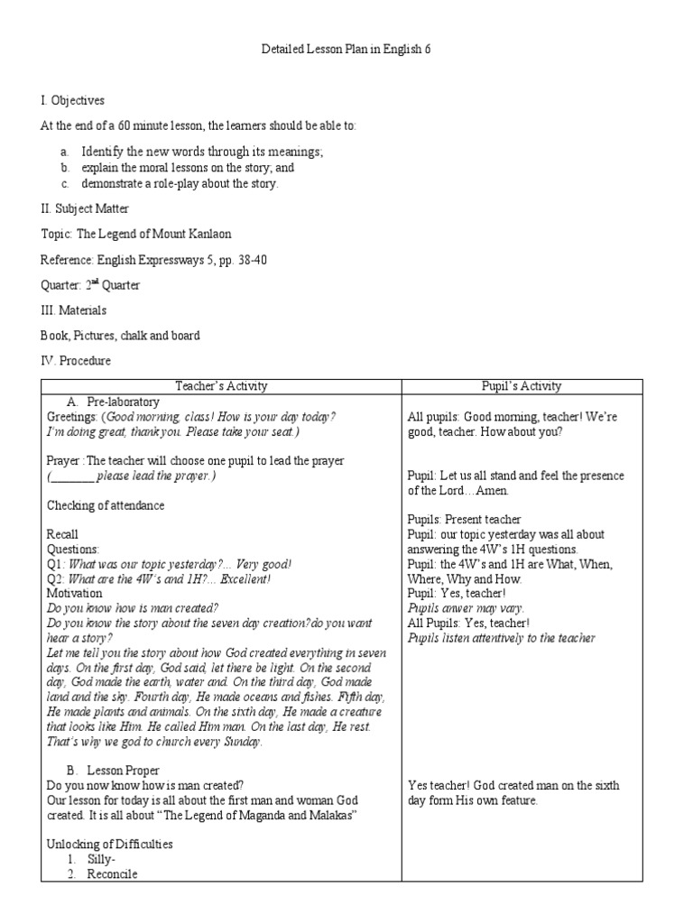 Identify The New Words Through Its Meanings | PDF | God