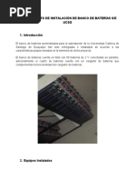Check List de Bateria | PDF