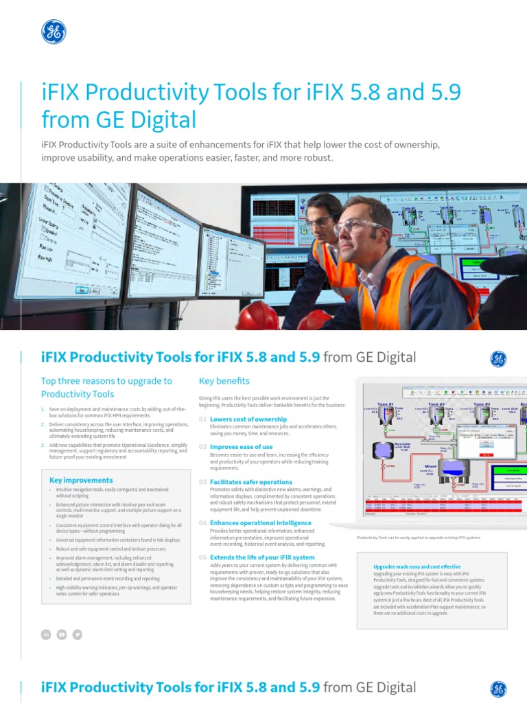 iFIX Productivity Tools For iFIX 5.8 and 5.9 From GE Digital | PDF ...