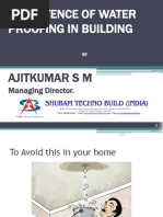 Toilet Waterproofing Procedures Guide | PDF | Plumbing | Bathroom