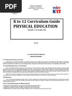 K To 12 Physical Education Curriculum Guide | PDF | Physical Education ...
