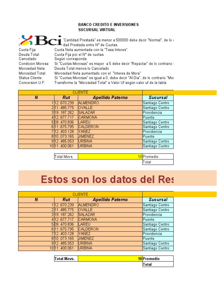 Examen Final Excel Basico | PDF | Interés | Responsabilidad (contabilidad financiera)