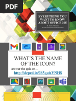 Introduction To M365 Presentation | PDF | Microsoft Office | Office 365