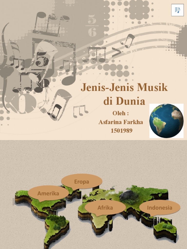 Powerpoint Jenis Jenis Musik Di Dunia | PDF