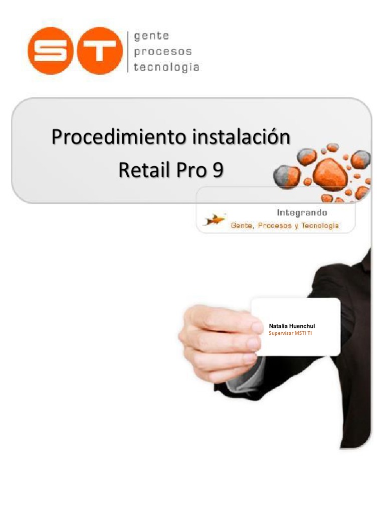 Instalación de Retail Pro 9 | PDF | Software utilitario | Plataformas ...