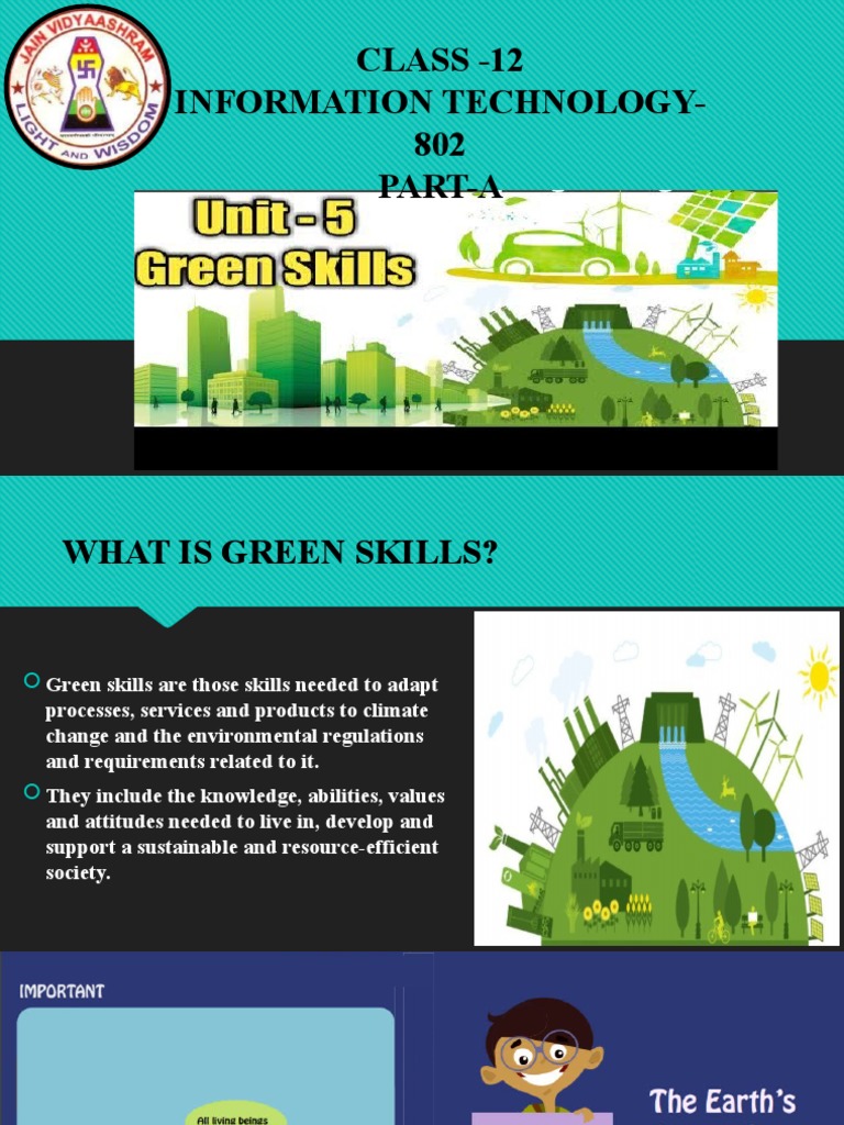 Understanding Green Skills for Sustainability | PDF | Sustainability ...