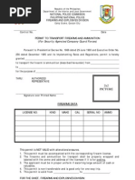 PTCFOR Application Form 2025 | PDF | Identity Document | Virtue