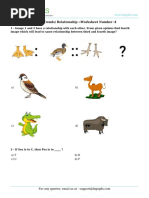 Logiqids Worksheets Sample Questions | PDF | Computers