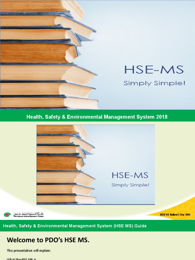 HSE MS Rollout Sep 2018 R3 PowerPoint Format | PDF | Menu (Computing ...