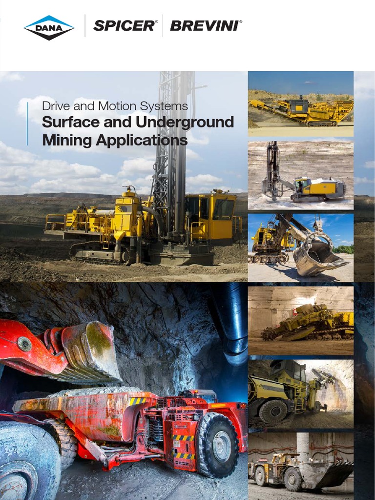 Surface and Underground Mining Applications: Drive and Motion Systems ...