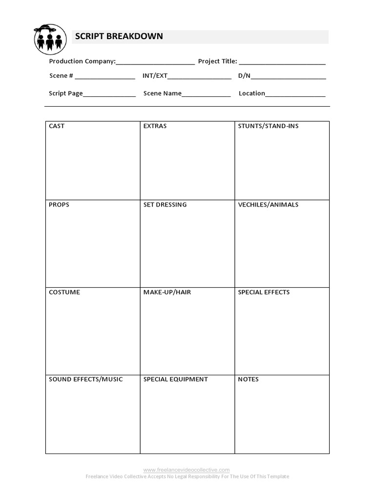Script Breakdown | PDF