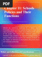 LESSON 11: School Policies and Their Functions | PDF | Policy