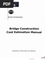 DPWH - Road Construction Cost Estimation Manual - (2015) | PDF