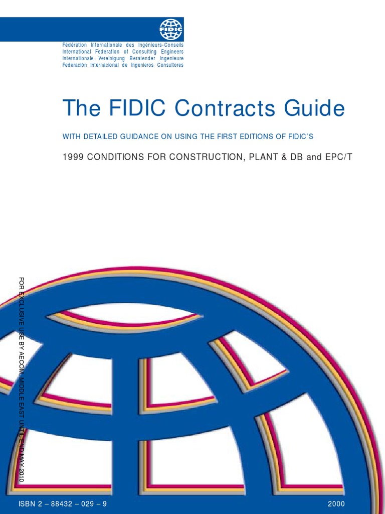 1999 FIDIC Contracts Guide PDF | PDF | General Contractor | Employment
