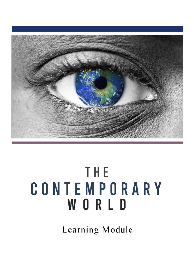 Contemporary World | PDF | Globalization | World Trade Organization
