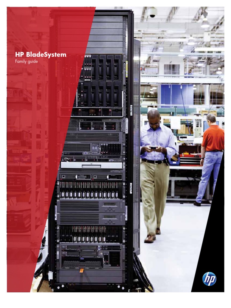 HP Bladesystem Family Guide | Cloud Computing | Computer Data Storage