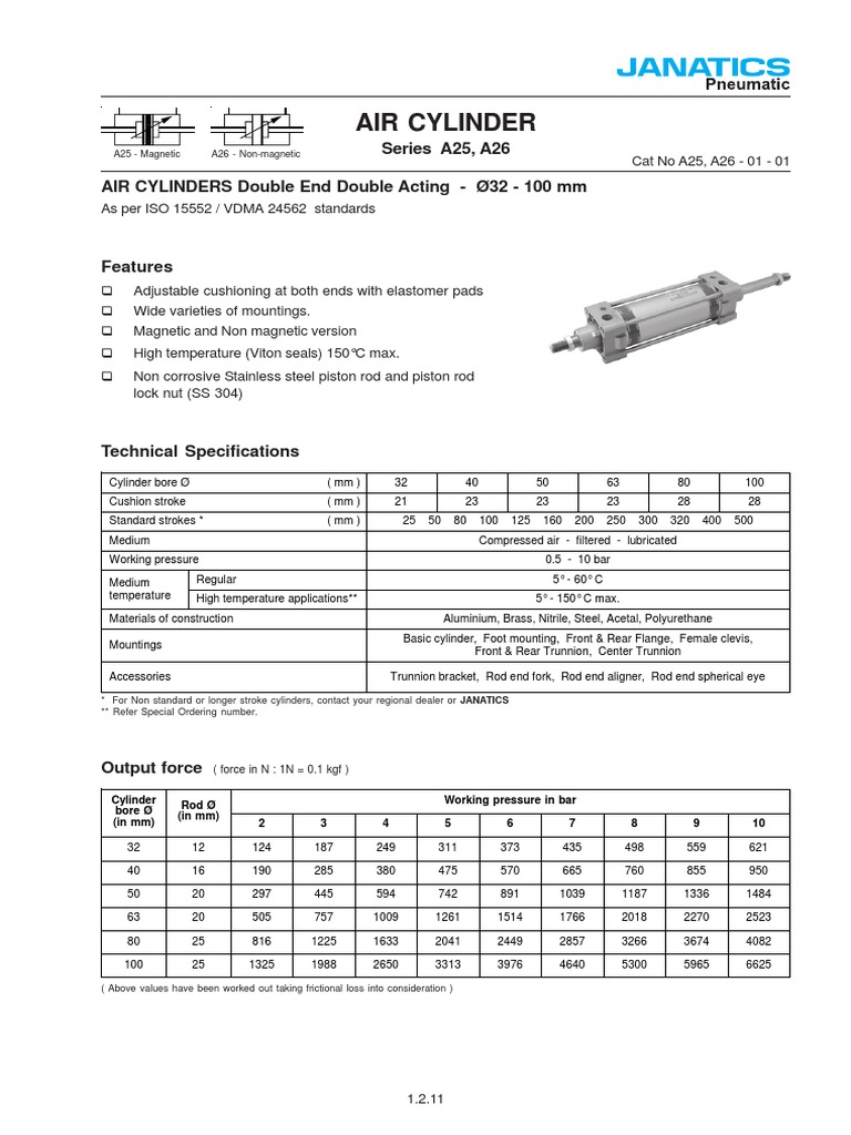 A25 A26 Cylinder | PDF | Engines | Machines