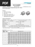 Janatics A27/A28 Air Cylinder Catalogue | PDF | Switch | Mechanical ...