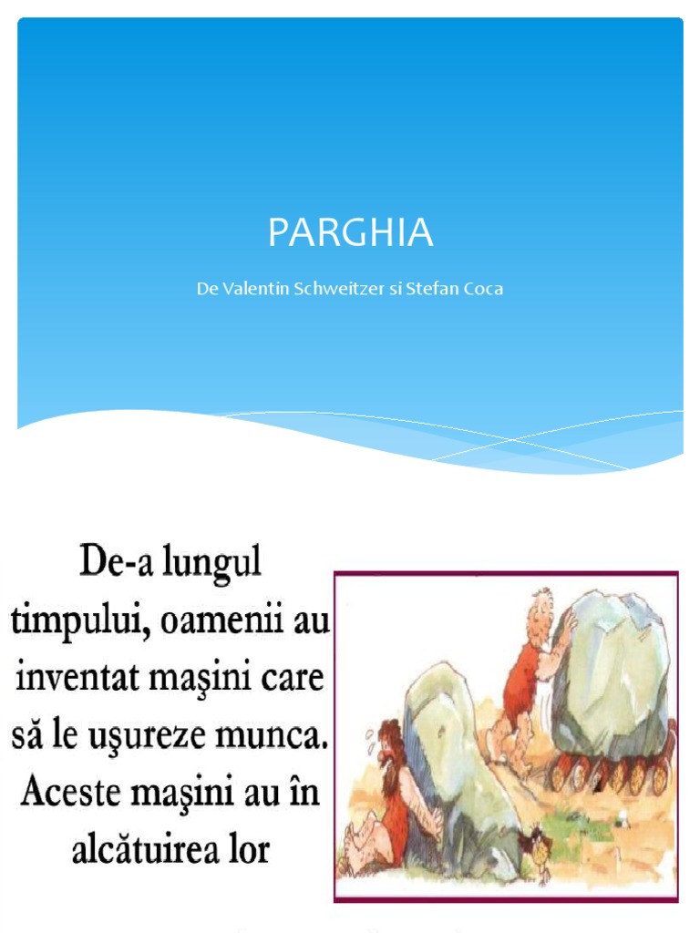 PARGHIA Proiect Fizica | PDF