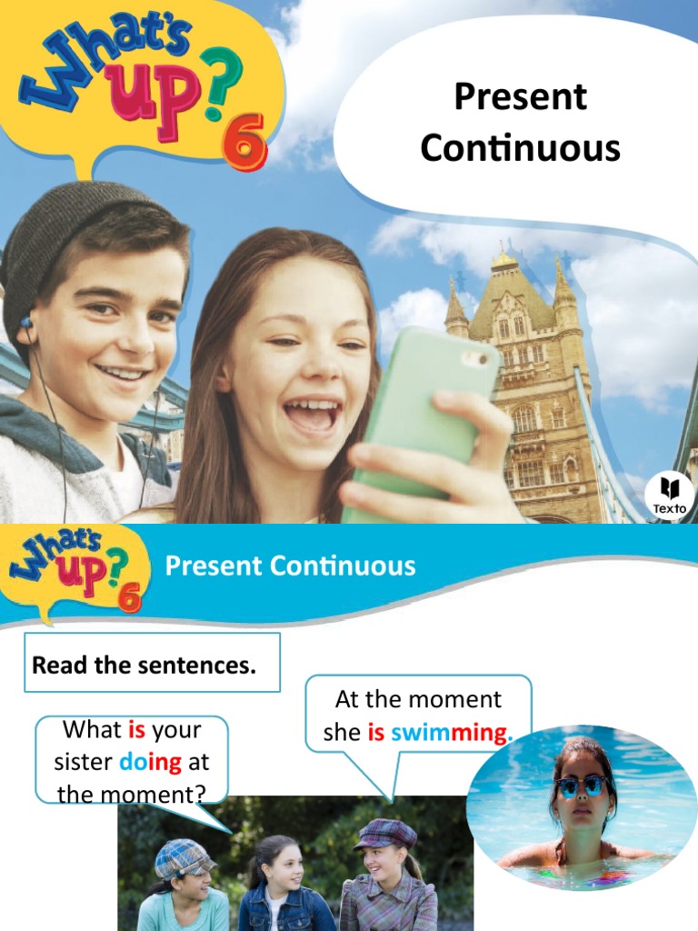 Present Continuous | PDF | Language Families | Syntactic Relationships