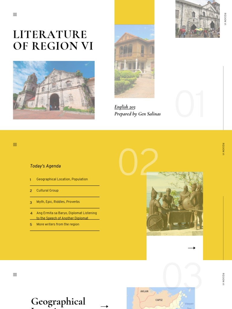 Literature of Region VI | PDF | Philippines | Poetry