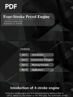 Four-Stroke Engine Basics | PDF | Internal Combustion Engine | Cylinder ...