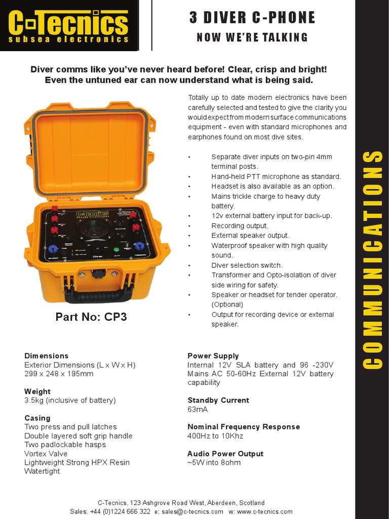 Now We'Re Talking: Part No: CP3 | Download Free PDF | Loudspeaker ...