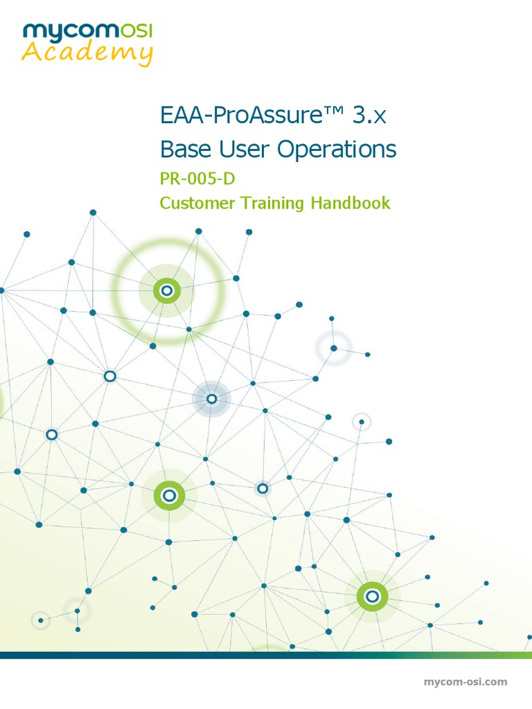 PR-005-D EAA-ProAssure Base User Operations | PDF | Osi Model | World ...