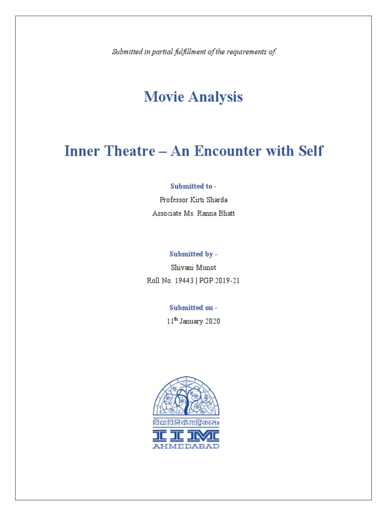Forrest Gump Movie Analysis | PDF | Psychology | Psychological Concepts