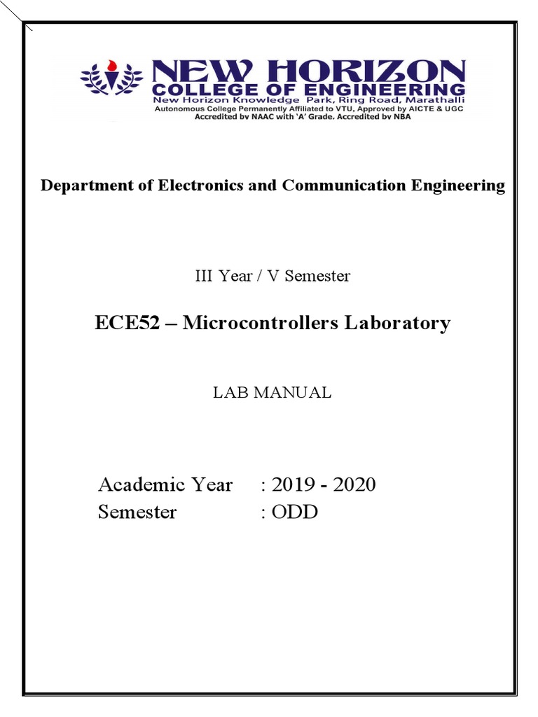 Mpmcmanual Updated | PDF | Microcontroller | Assembly Language
