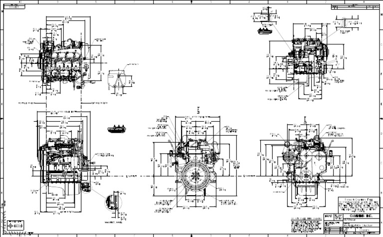 7m Paver Engine Drawing | PDF | Internal Combustion Engine | Vehicle Parts