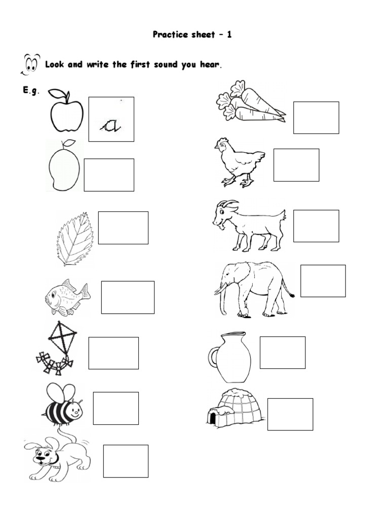 ESP Worksheets 1, 2 | PDF
