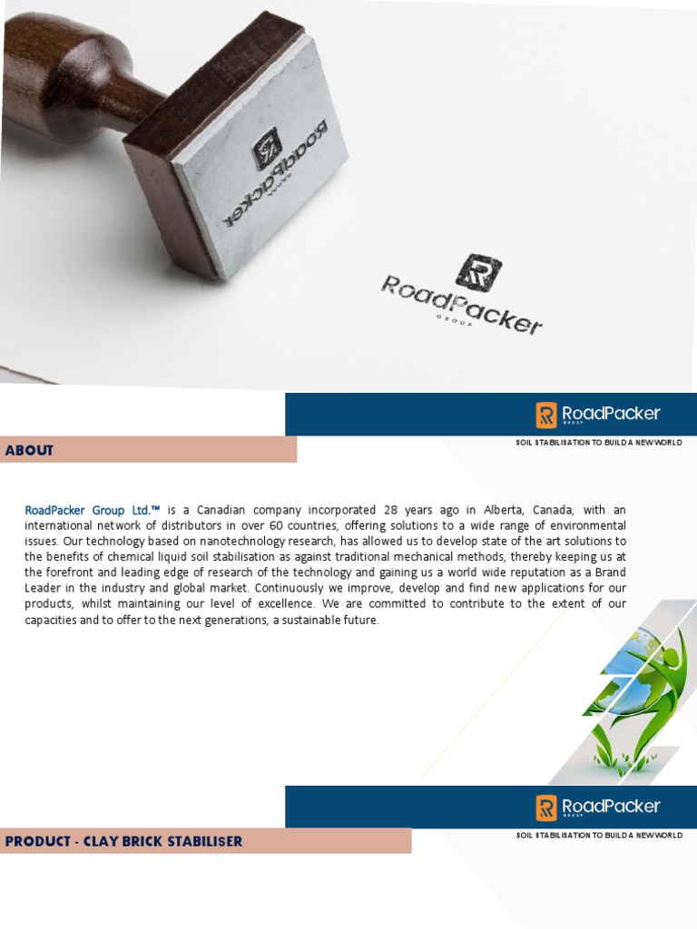 ROADPACKER GROUP - Feb 2020 - STABILISED EARTH BRICKS - EN | PDF ...