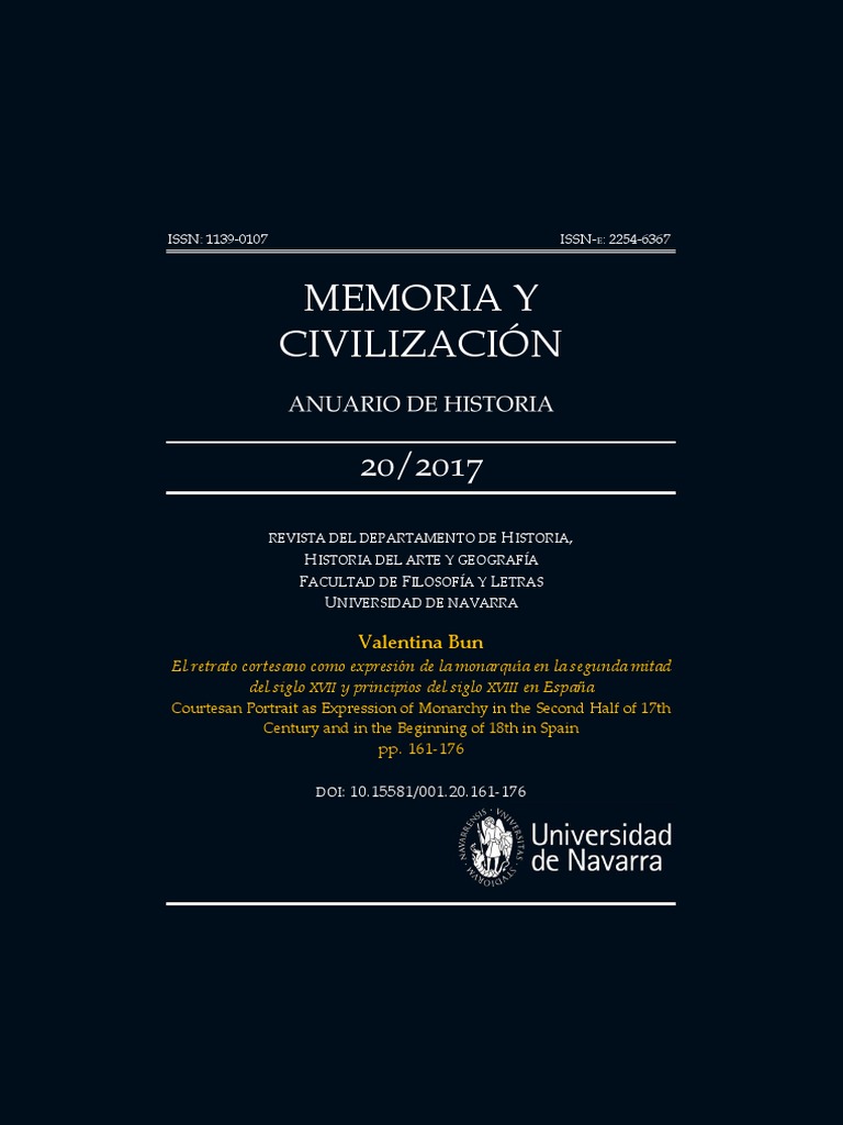 Retrato cortesano en el siglo XVII español | PDF | Retrato | Casa de ...