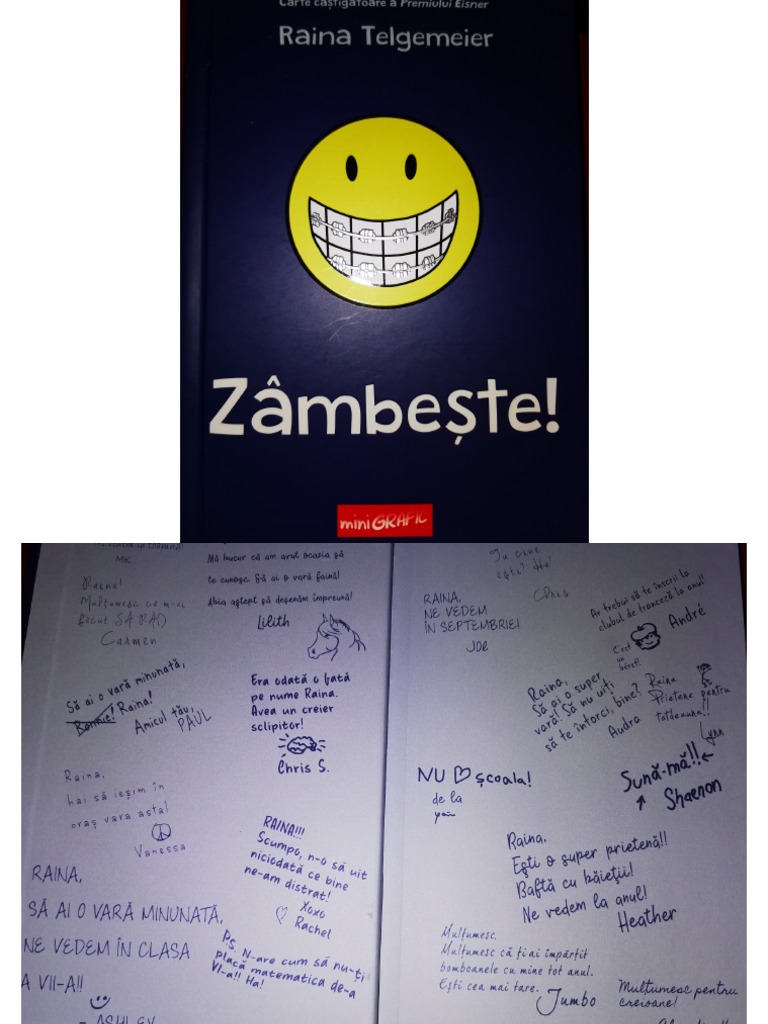 Zâmbește-Raina Telgemeier | PDF