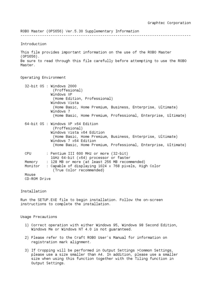 Robo Master | Download Free PDF | Microsoft Windows | Windows 7