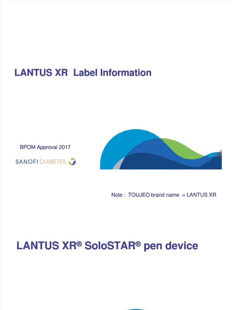PDF Lantus XR Label Information - Compress | PDF | Glycated Hemoglobin ...