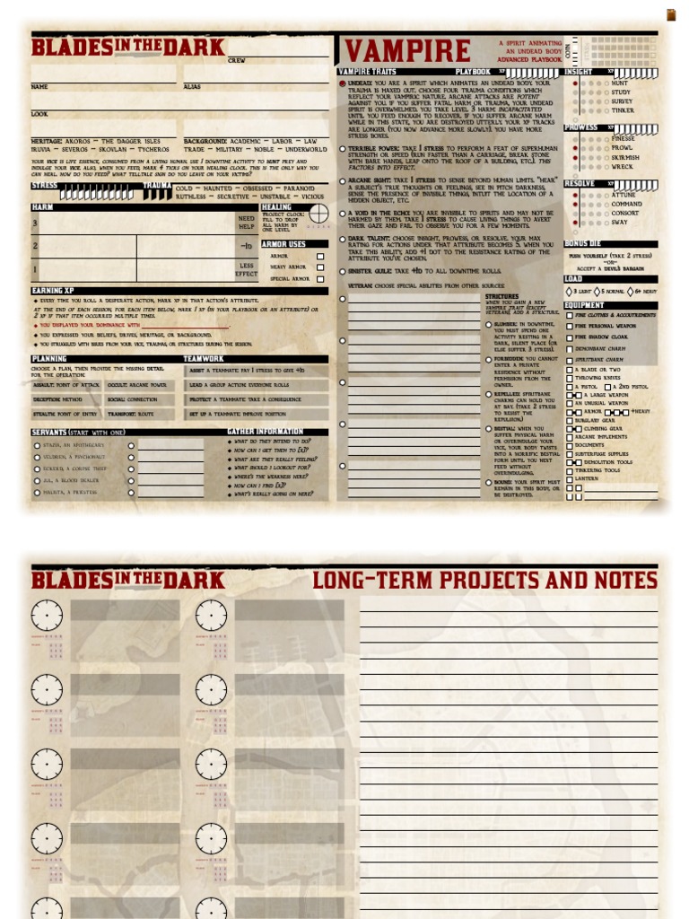 Vampire: Insight Playbook Vampire Traits | PDF