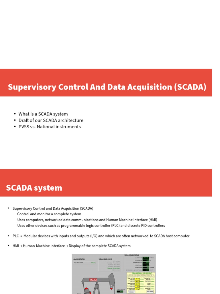 Draft Proposal for a SCADA System Architecture for Experimental Control ... Draft Proposal for a SCADA System Architecture for Experimental Control ...