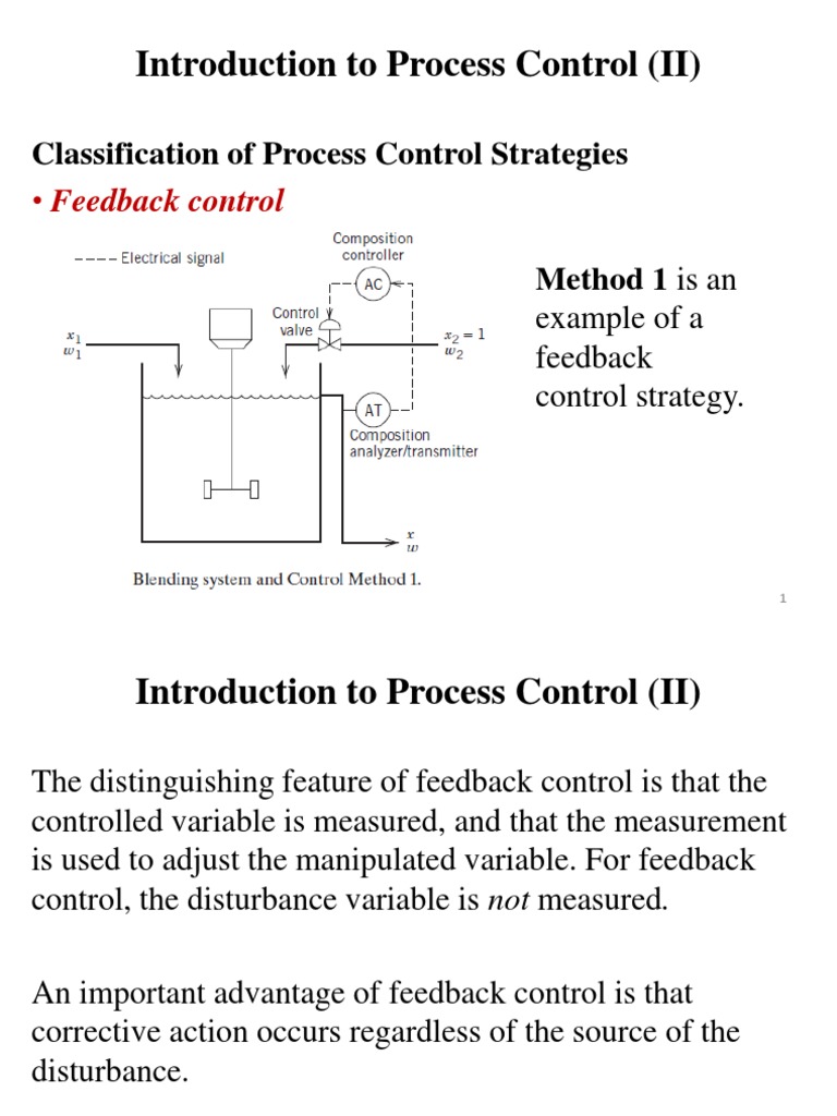 Introduction To Process Control (II) | PDF | Process Control | Control ...
