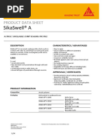 Sika® SwellStop | PDF | Concrete | Adhesive